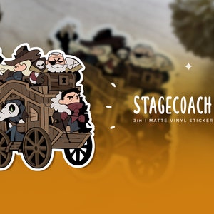 Darkest Dungeon: Stagecoach Sticker - Etsy