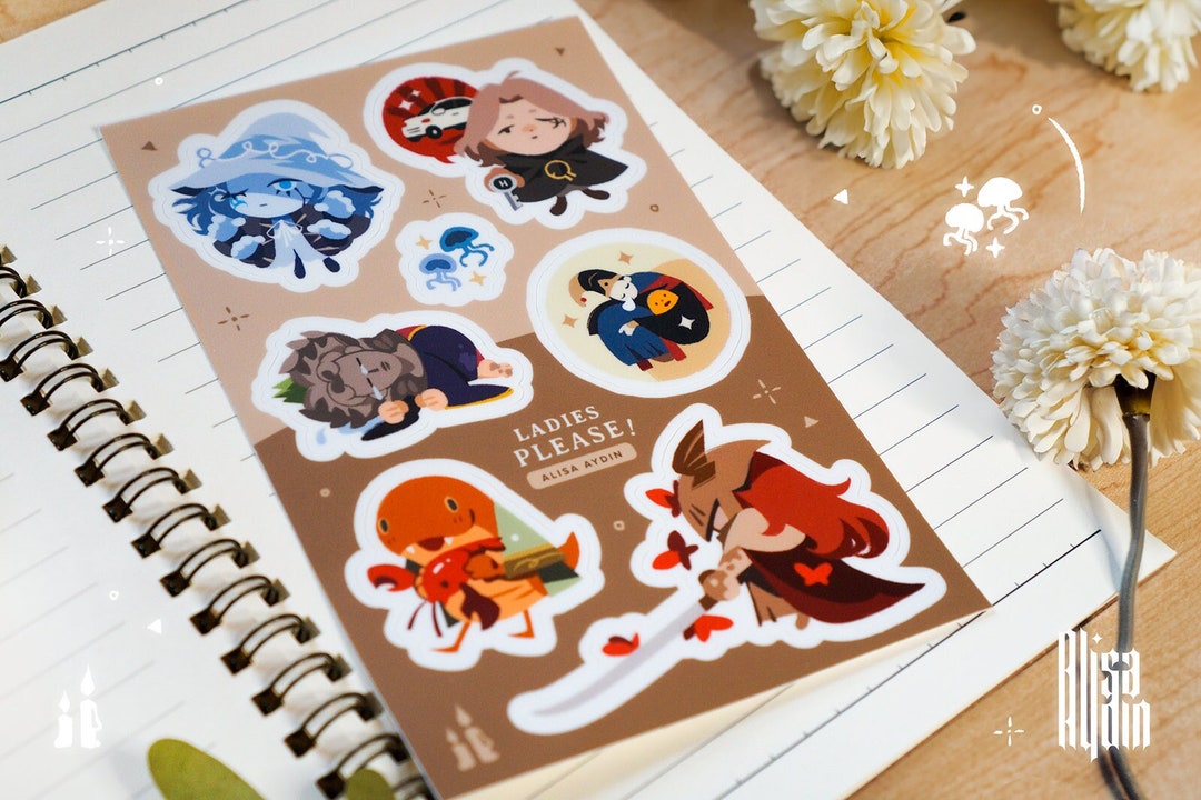 Ladies Please! Sticker Sheet - Etsy