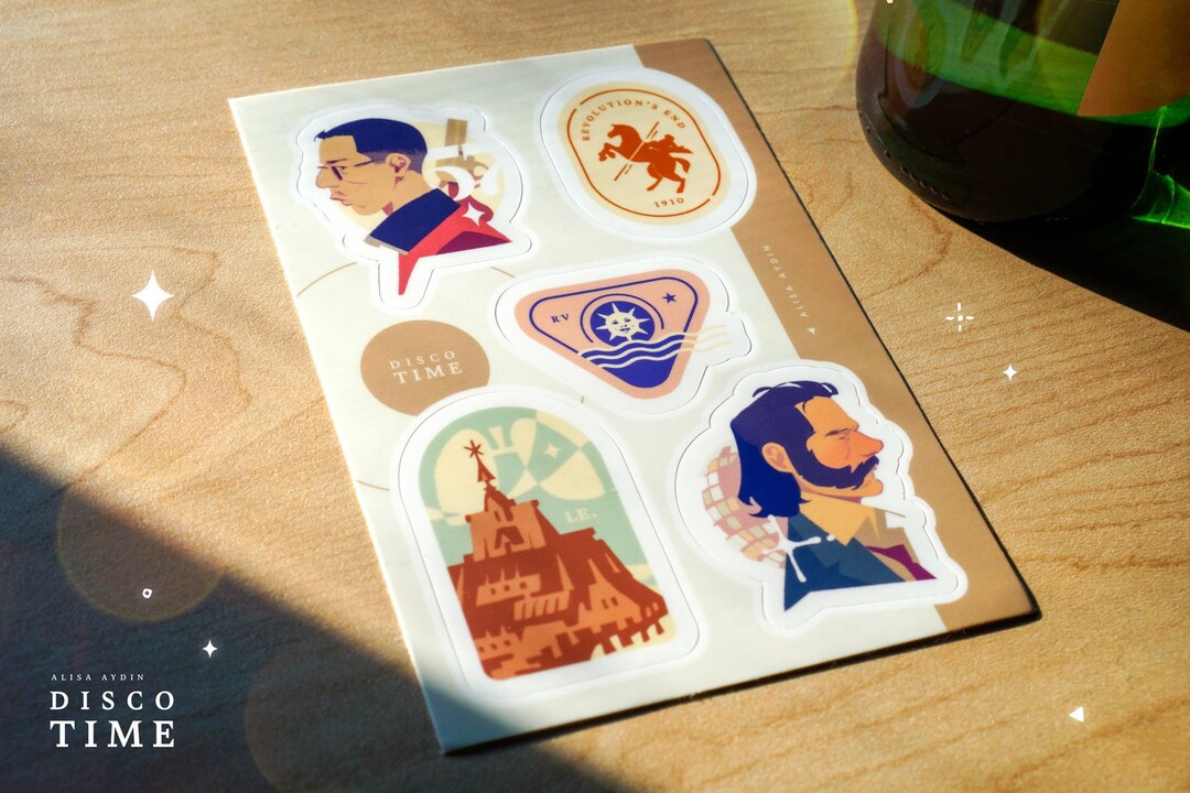 Disco Time Sticker Sheet - Etsy