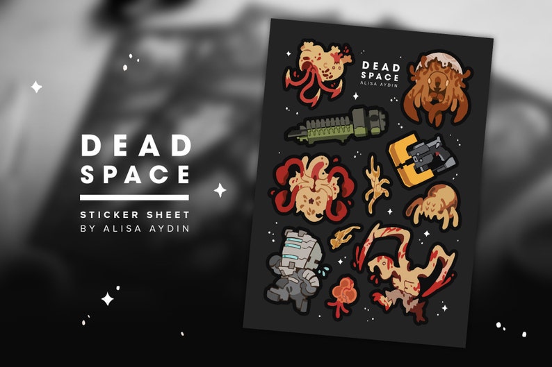 Dead Space Sticker Sheet - Etsy