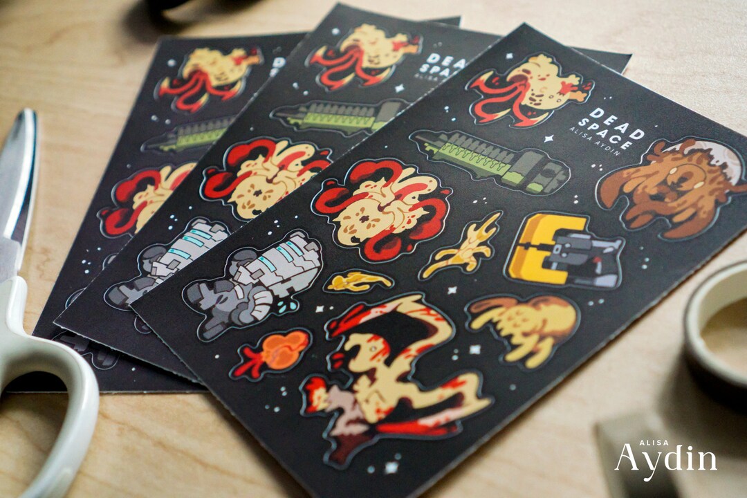 Dead Space Sticker Sheet - Etsy