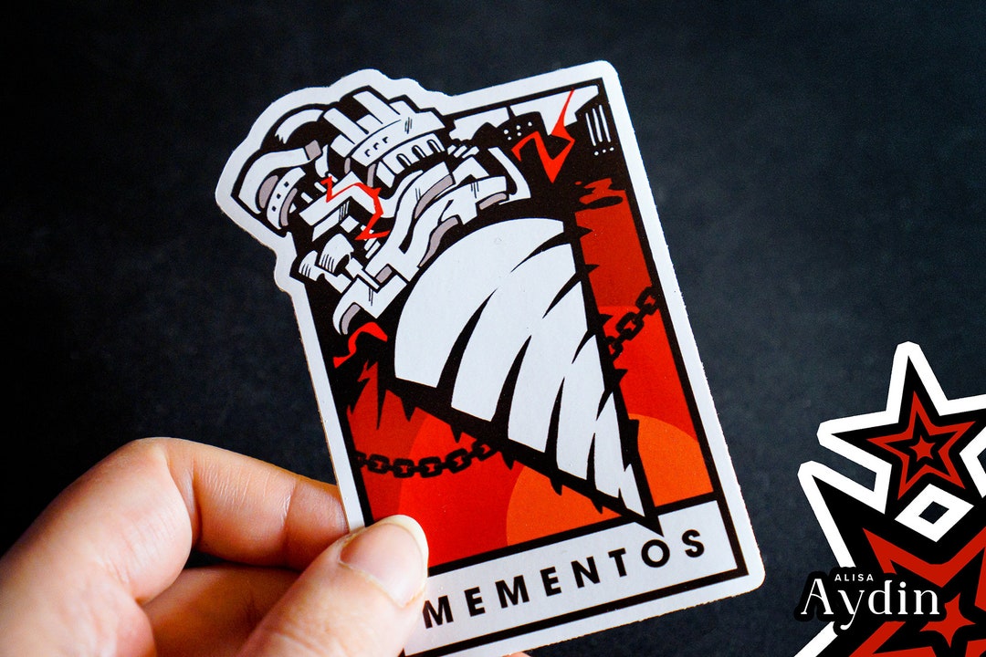 Persona 5: Mementos Sticker - Etsy