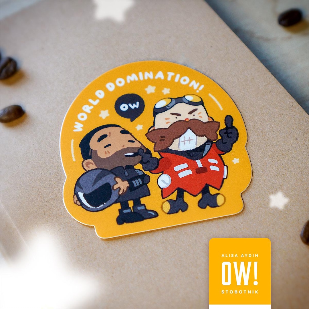 Ow! Stobotnik Sticker (3″) - Etsy