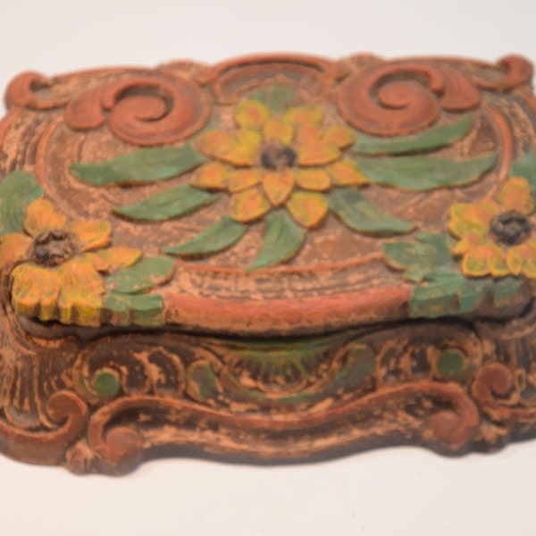Syroco Wood Box - Etsy