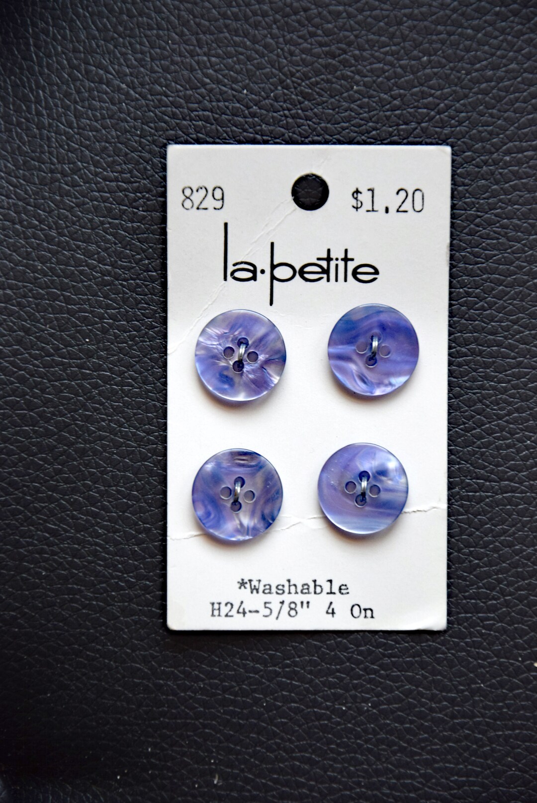 Vintage Blue Marble Ombre Buttons Set for Sewing Projects and ...