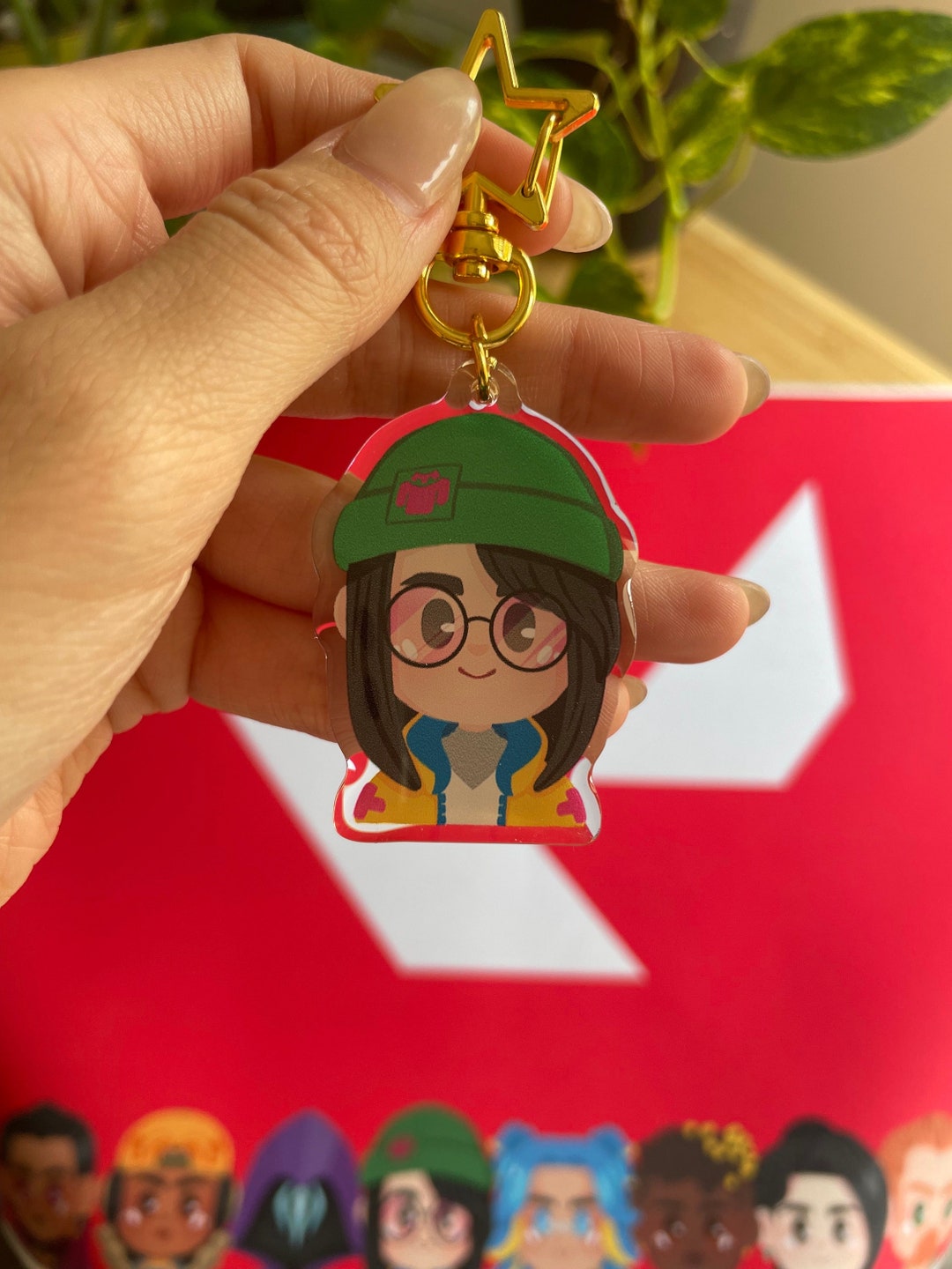 Killjoy Valorant Keychain Valorant Agents KJ - Etsy