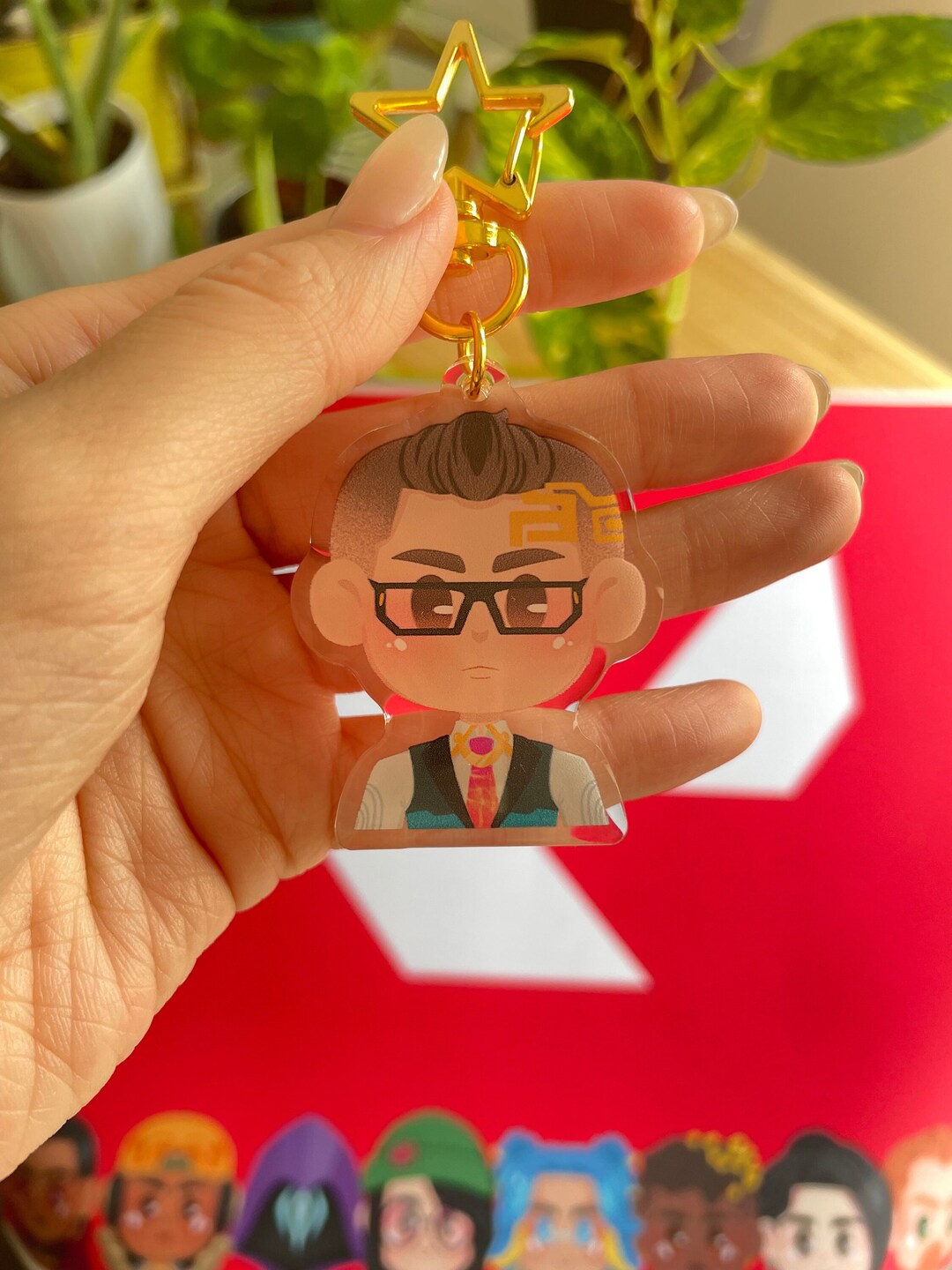 Chamber Valorant Keychain Valorant Agents - Etsy