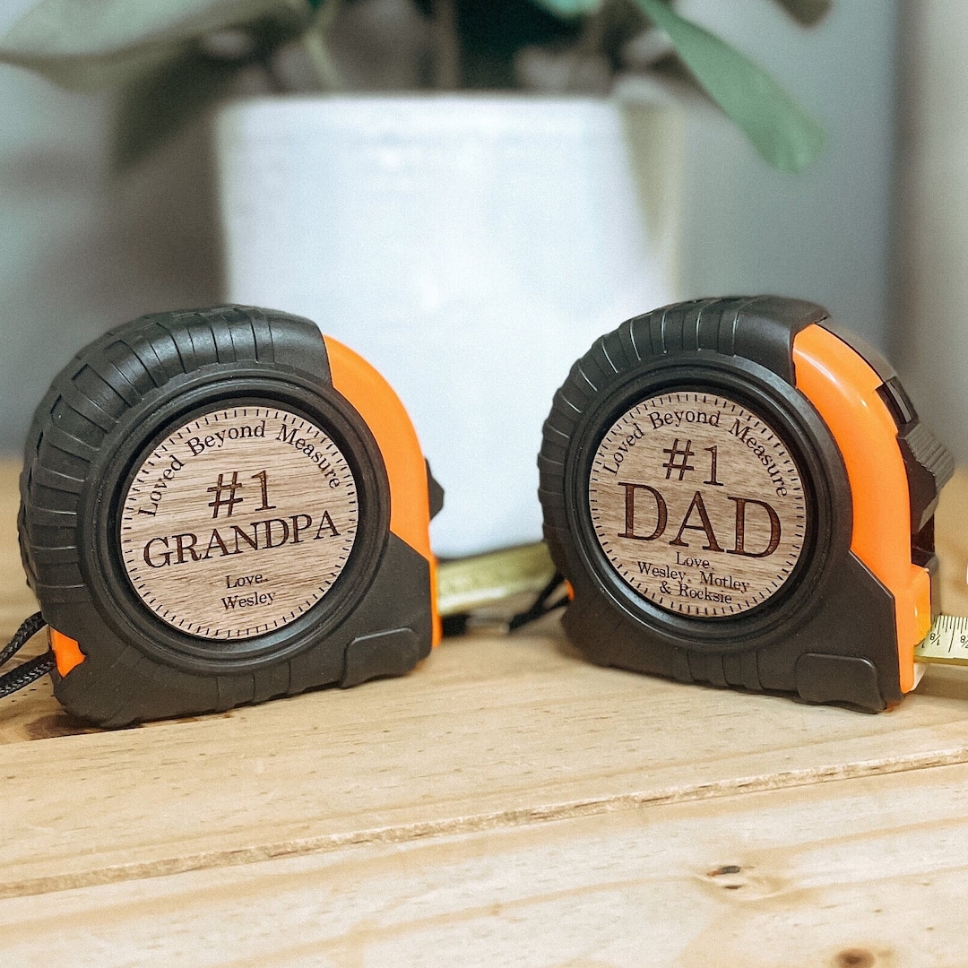 Loved Beyond Measure Personalized Measuring Tape, Father's Day Gift ...