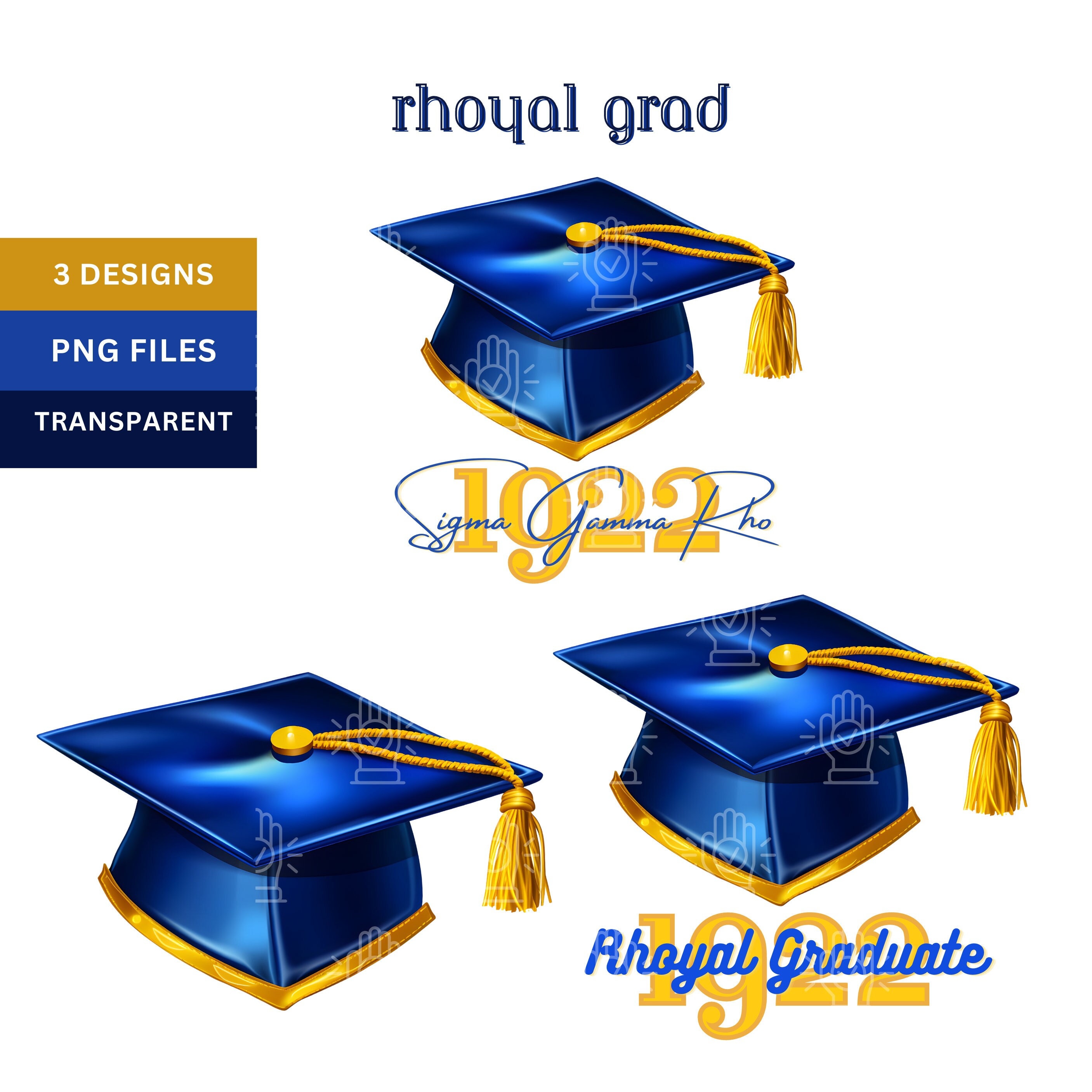 Blue Graduation Cap Png