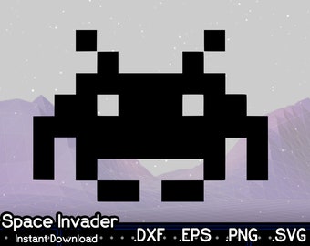 Space Invader - Etsy