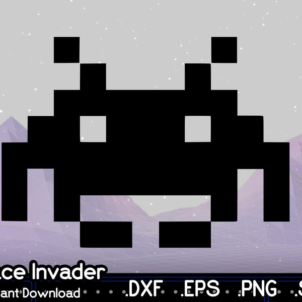 Space Invaders Svg - Etsy