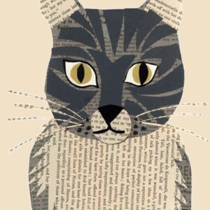 Personalized Paper-pieced Cat Collage Print, 8 X 10 Wall Art - Etsy