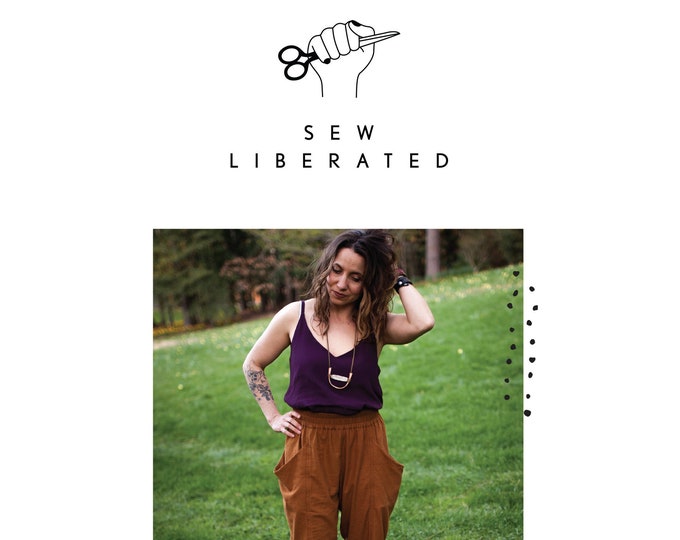 Sew Liberated Paper Sewing Pattern: Arenite Pants - Etsy UK