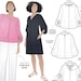 Style Arc Paper Sewing Pattern: Zalia Top and Dress - Etsy