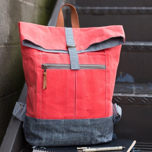 Noodlehead Paper Sewing Pattern: Making Backpack - Etsy