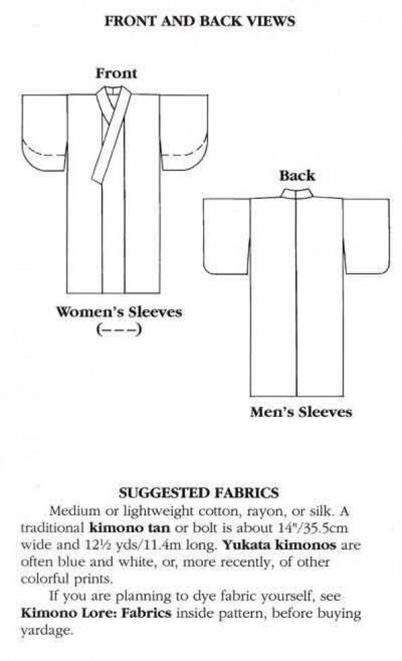 Male Yukata Pattern