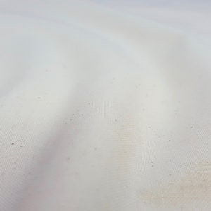 Organic Cotton Canvas Fabric, Undyed & Unfinished - Etsy