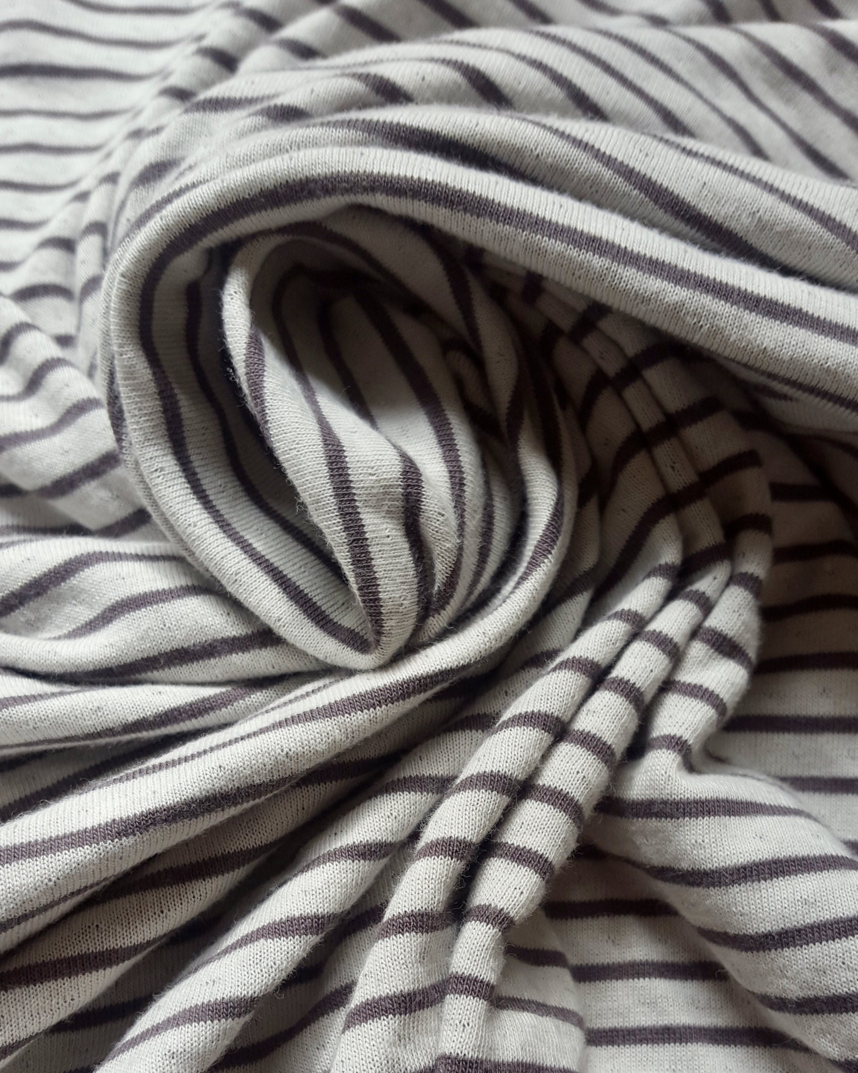 Organic Cotton Double-faced Interlock Jersey in Navy Blue and - Etsy UK