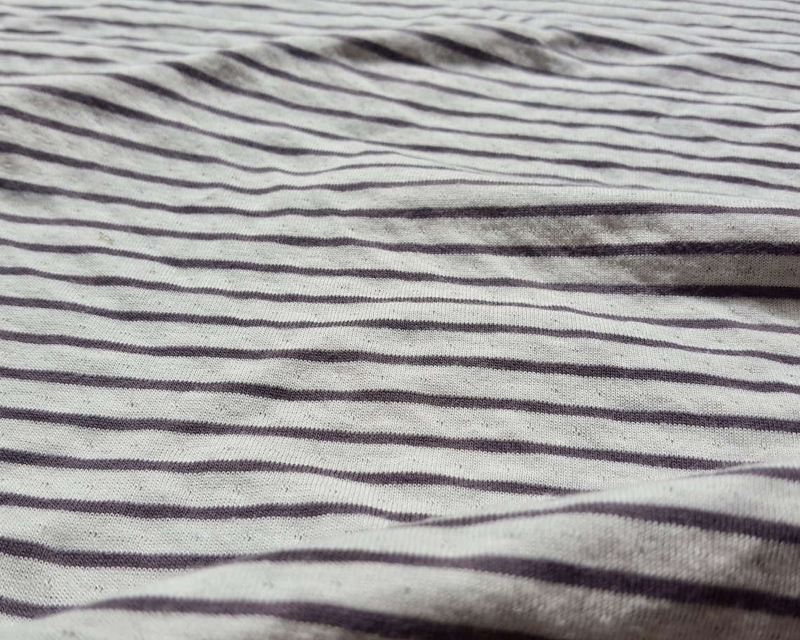 Organic Cotton Double-faced Interlock Jersey in Navy Blue and - Etsy UK