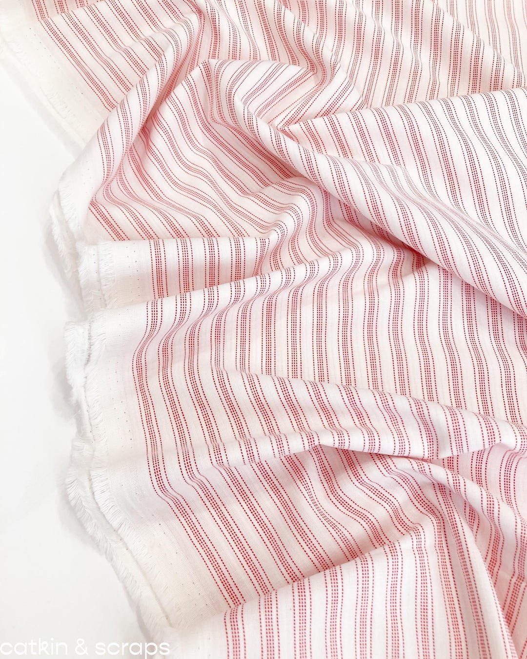 Tilda Tea Towel Basics Quilting Collection: 'apple Cake Stripe' Red - Etsy