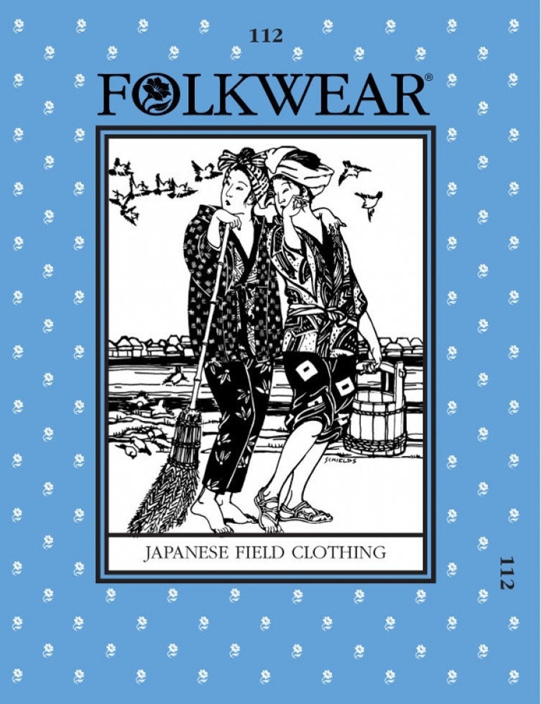 Folkwear Paper Sewing Pattern: Japanese Field Clothing No. 112 - Etsy