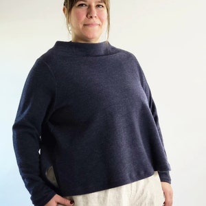 Sew House Seven Paper Sewing Pattern: Toaster Sweaters Curvy Sizes US ...