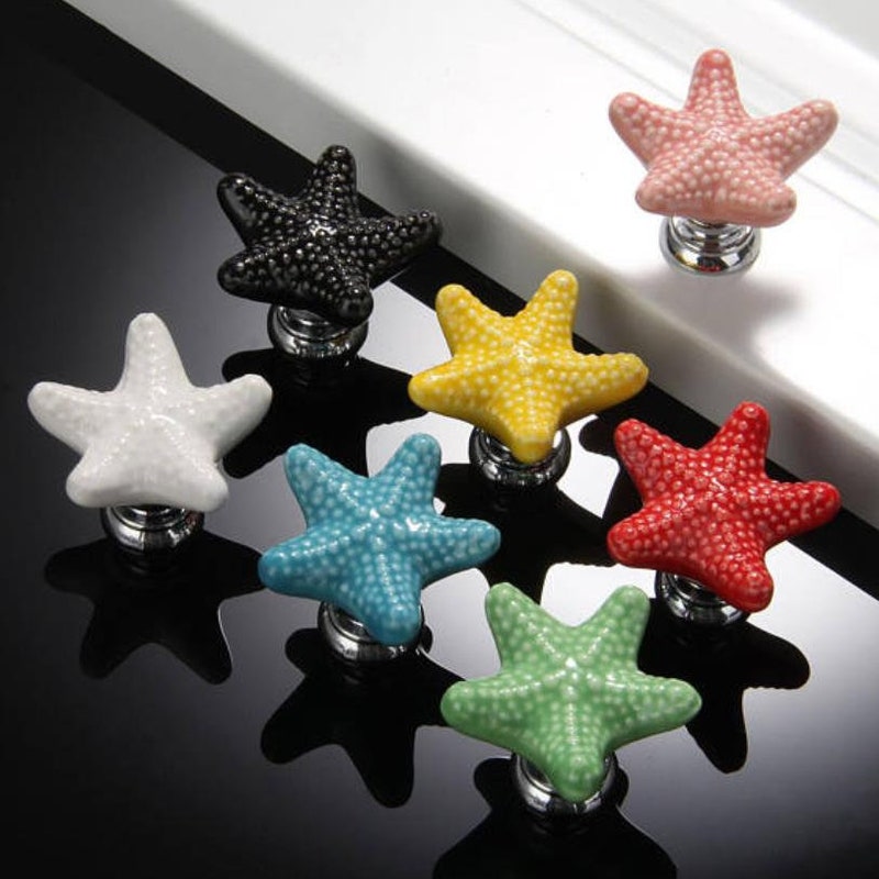 Starfish Knobs - Etsy
