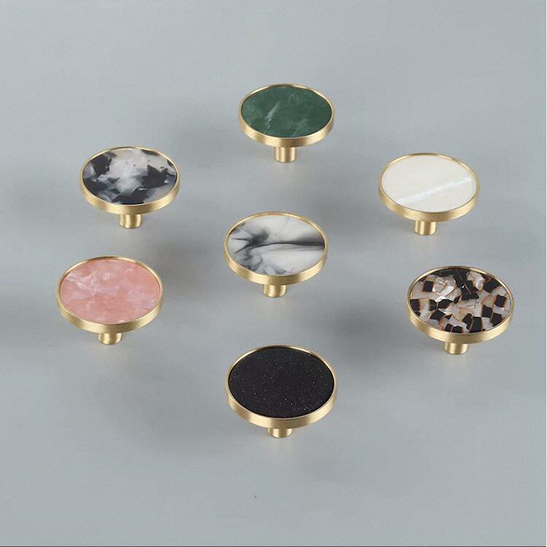 Natural Shell Cabinet Pulls Handles Cabinet Knobs Pull - Etsy