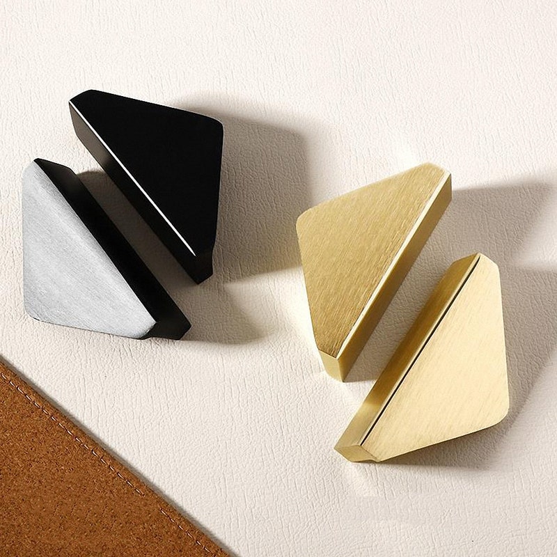 Triangle Drawer Pull - Etsy
