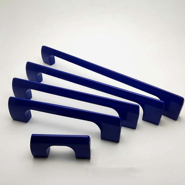 Blue Cabinet Knobs - Etsy