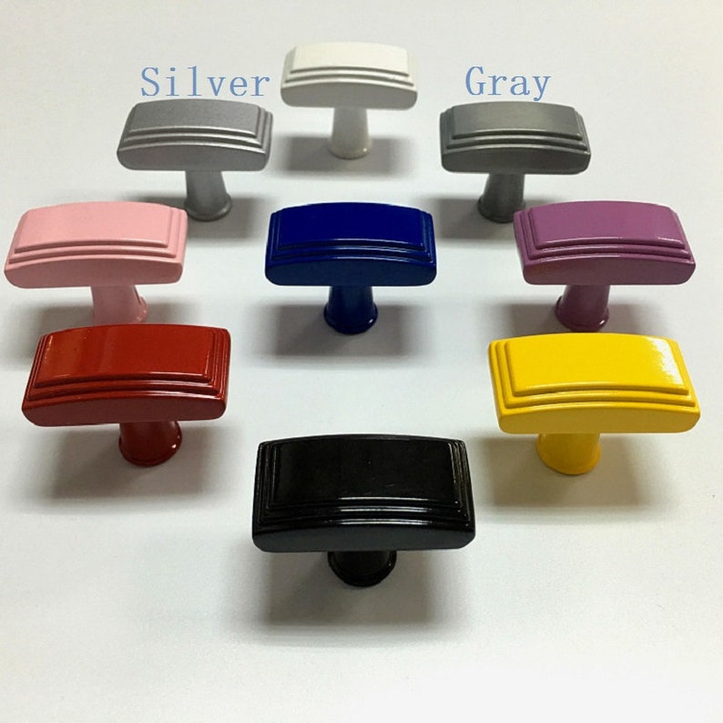 Colorful Dresser Drawer Knobs Pull Handle Kitchen Cabinet - Etsy