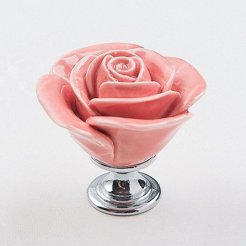 Flower Drawer Knob - Etsy