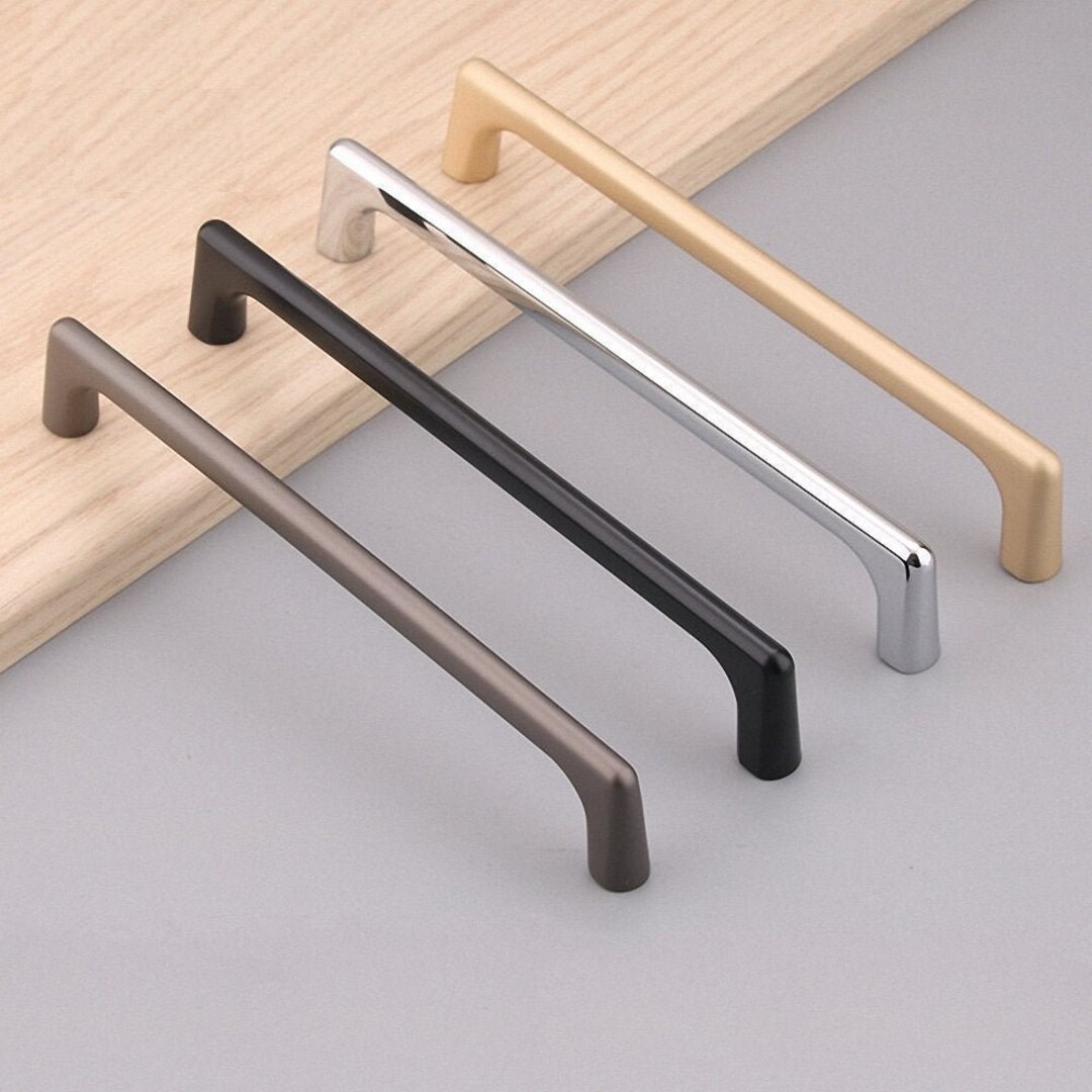 Cupboard Pulls Handles Bright Silver Cabinet Knobs Pulls Dresser Knobs ...