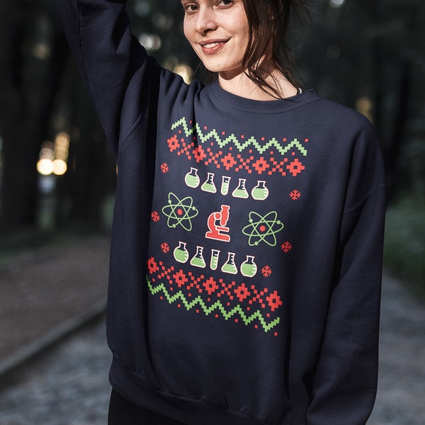 Science Sweater - Etsy