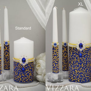 Unity Candles Set Turquoise Wedding Wedding Unity Candle - Etsy