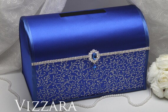 Paper & Party Supplies Wedding boxes Royal blue wedding Wedding gift ...
