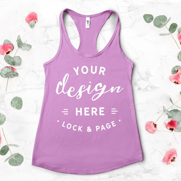 Lilac Muscle Tank - Etsy