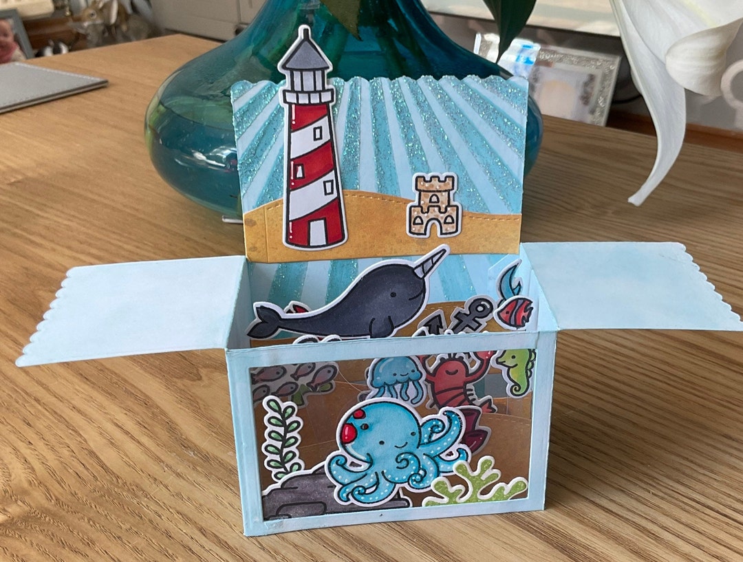 Under the Sea Theme Pop up Card - Etsy