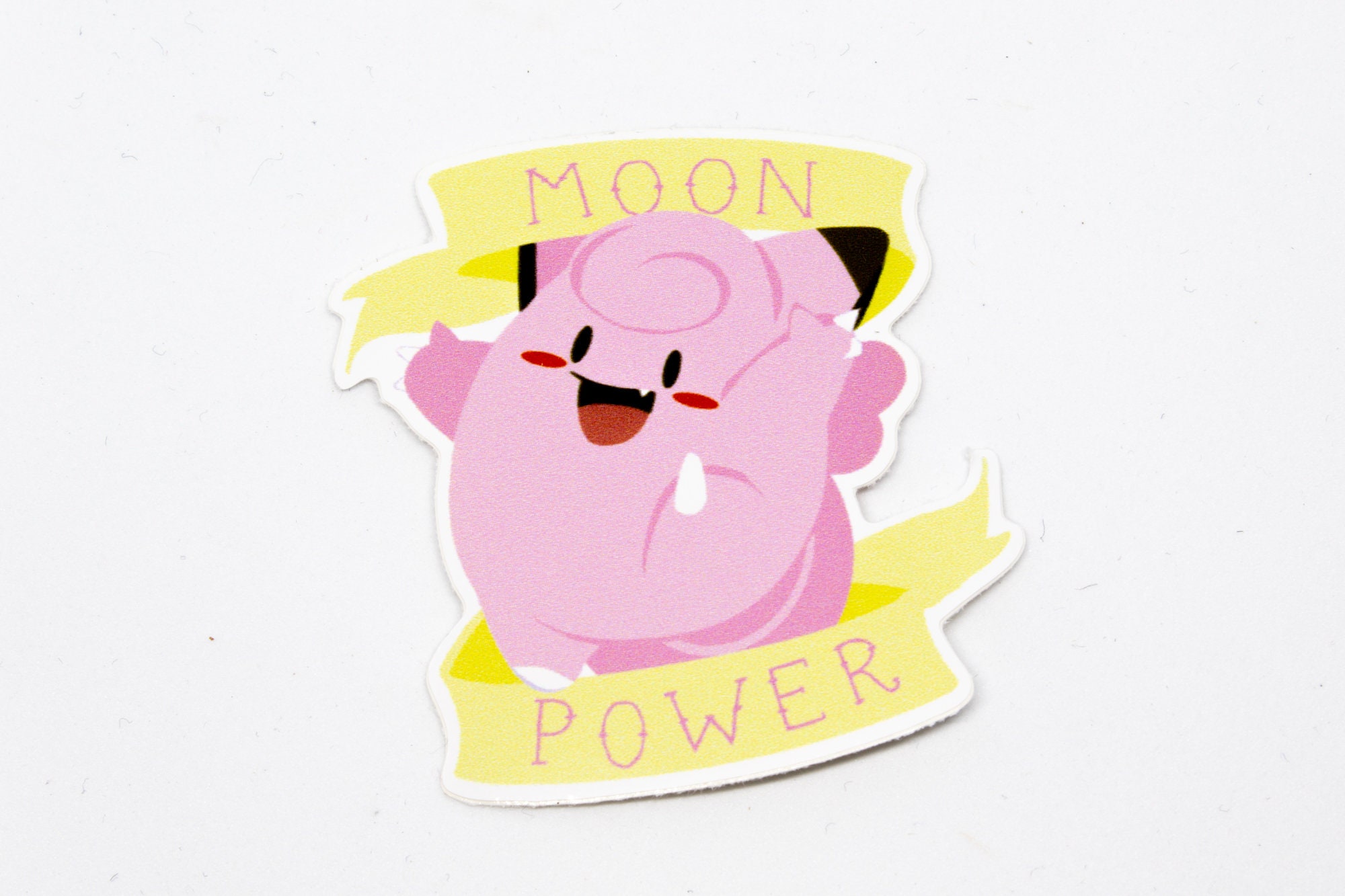 Clefairy Sticker, Anime Sticker, Manga Sticker, 5cm, Acrylic Sticker ...