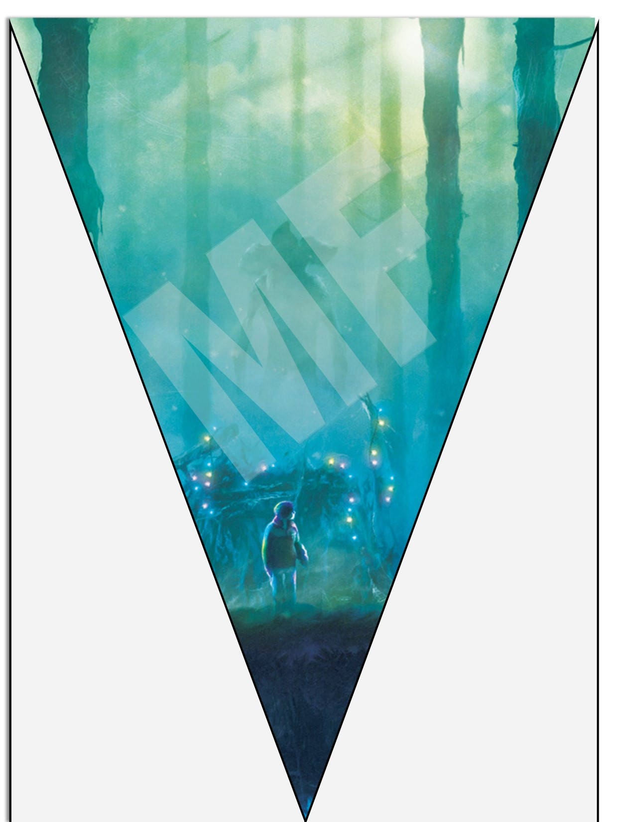 Set of 4 Stranger Things Printable Pennants - Etsy