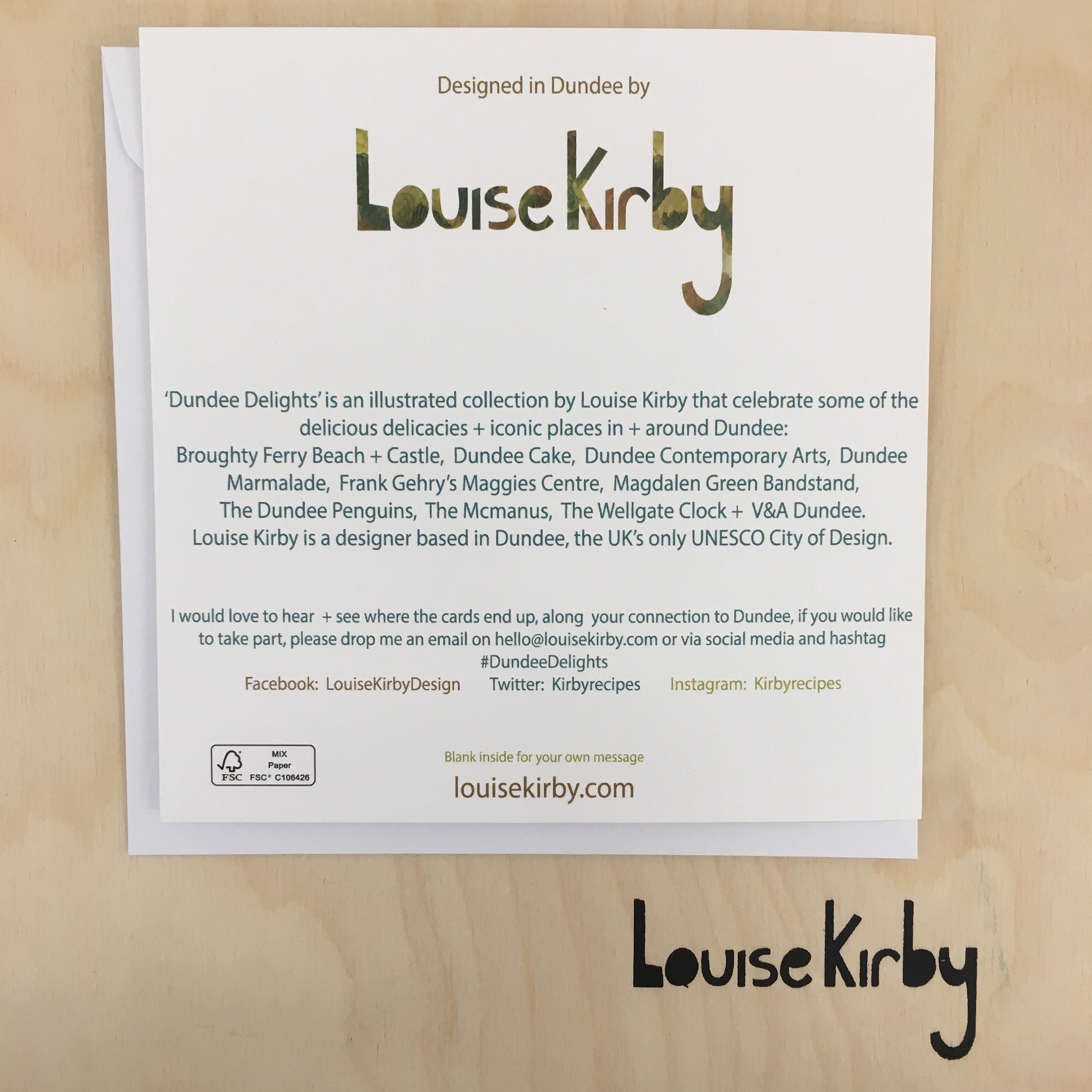 The Wellgate Clock Greetings Card / Clock Illustration / Dundee ...