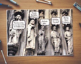 Coldplay Birthday Card - Etsy