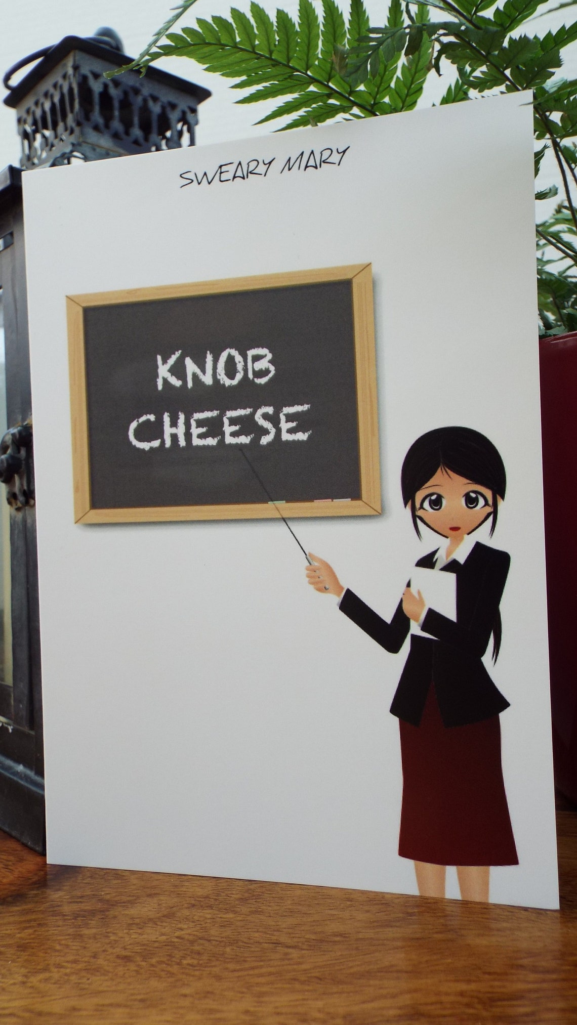 Knob Cheese Birthday by Sweary Maryknob Cheeseknobrude Knob Cardfunny ...