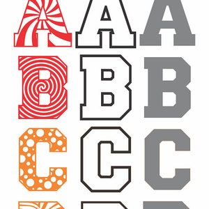 Buy 2 Get 1 Free, Waves Alphabet Font, Ai, CDR, Eps, SVG, Dxf, Png ...