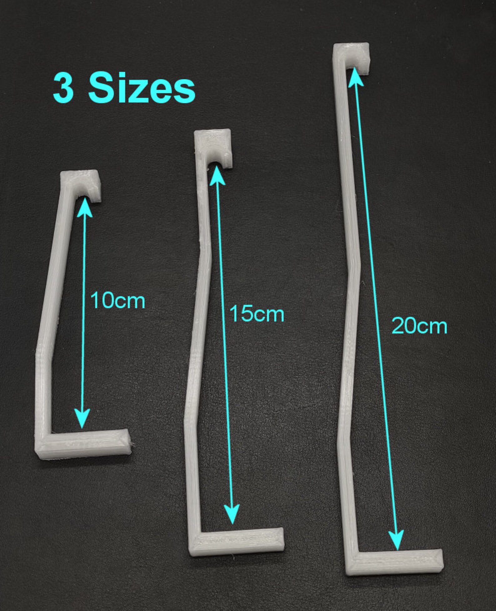 Shelf Extenders for IKEA Detolf Glass Cabinet - Lowers Shelf - Larger ...