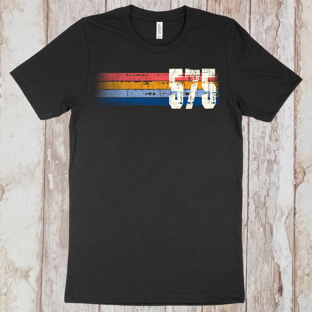 Vintage Vintage Grunge Style 575 Area Code T-shirt Las Cruces, New ...