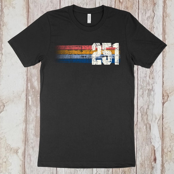 251 Area Code Shirt - Etsy