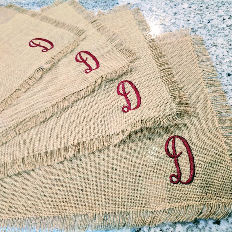 Burlap Placemats - Etsy