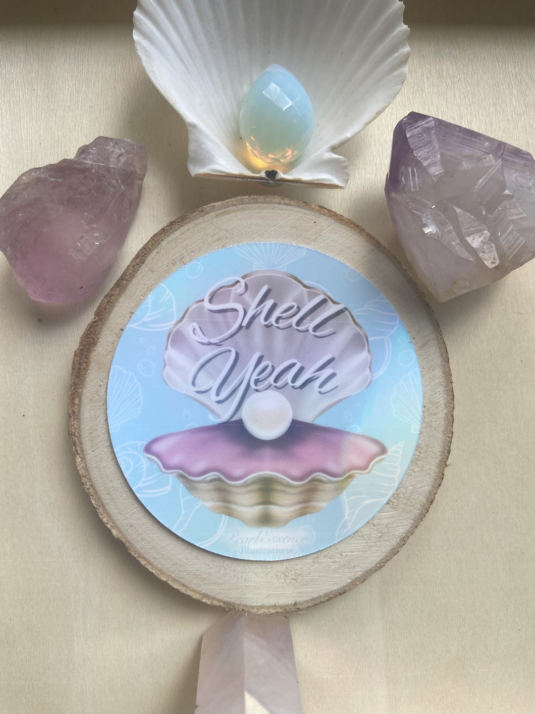 Shell Yeah Sticker - Etsy
