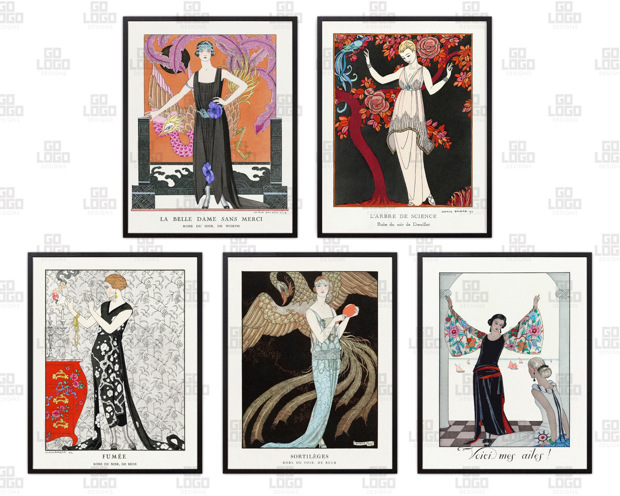 GEORGE BARBIER Digital Download, Instant George Barbier Print ...